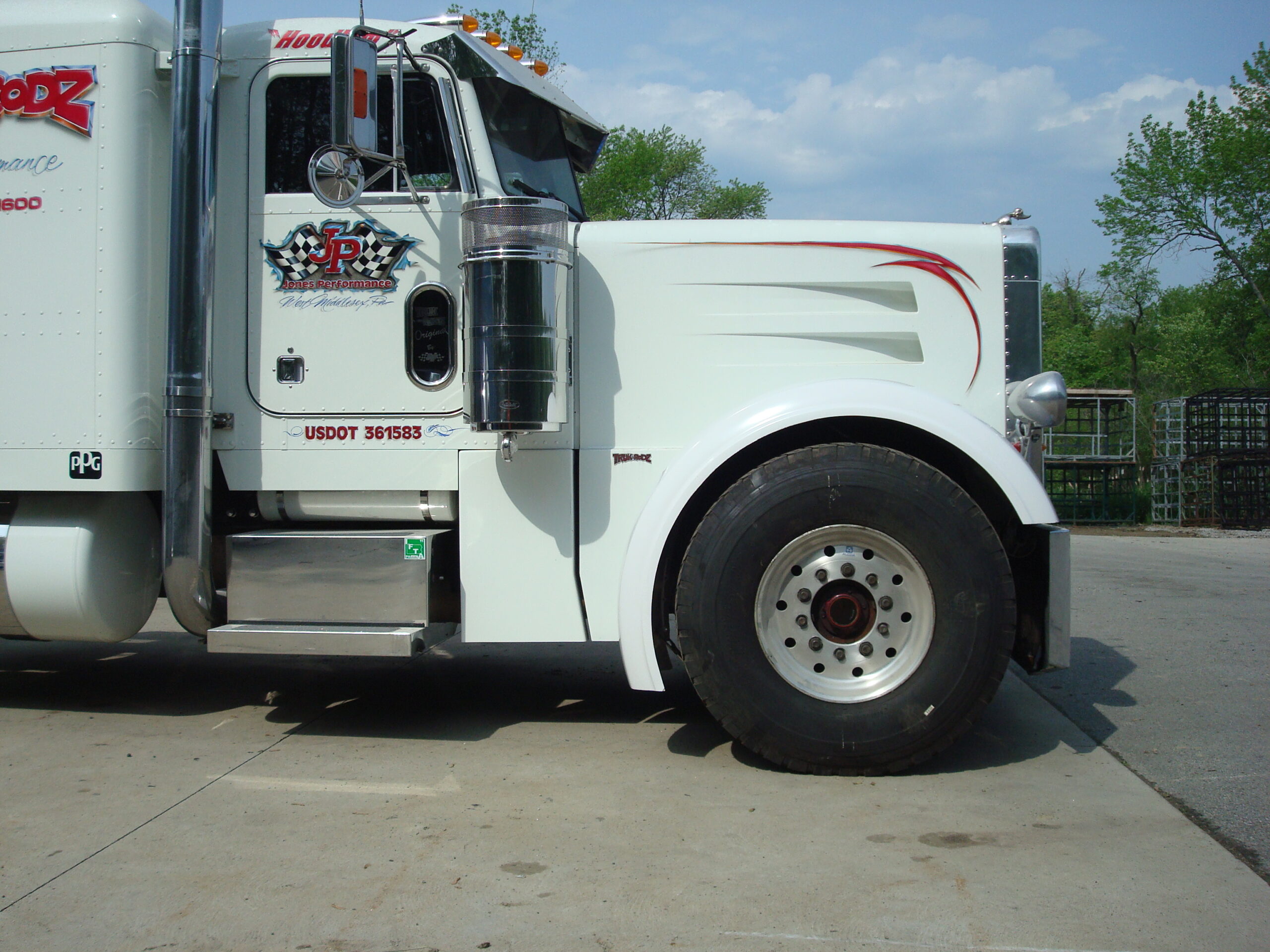 JP-P361R Aftermarket, Fits Peterbilt 379 Fat Boy Float Custom Fender - RIGHT HAND - Jones ...